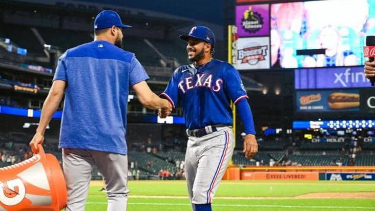 Gray wins 5th start in row, Semien 21-game hit streak as Rangers beat M ...
