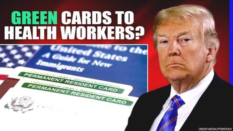 Legislation introduced in US Cong to give Green Cards to foreign health ...
