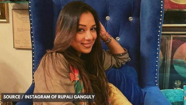 Rupali Ganguly says she couldn't look at herself as she gained weight ...