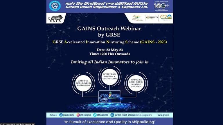 GRSE launches innovation nurturing scheme for ideas in ship design ...