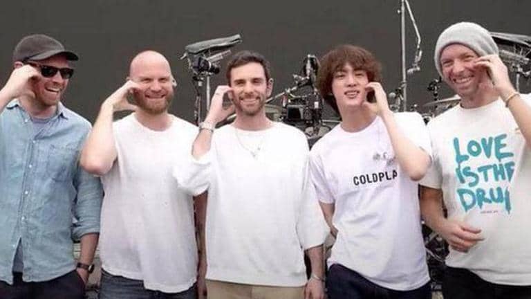 Coldplay dedicates their SNL performance to BTS’ Jin; covers his single ...
