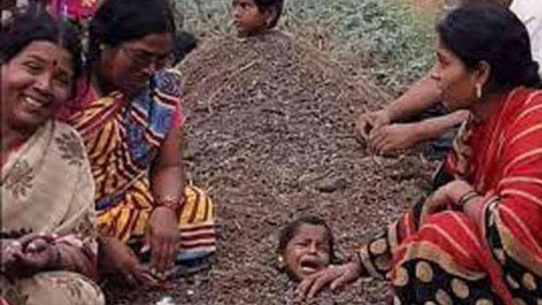 4 children in Karnataka buried neck-deep in mud to cure disabilities ...