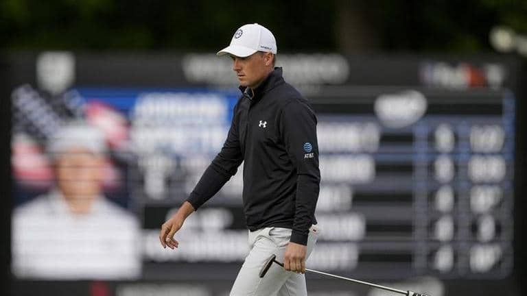 Jordan Spieth withdraws from Byron Nelson with injury to left wrist ...