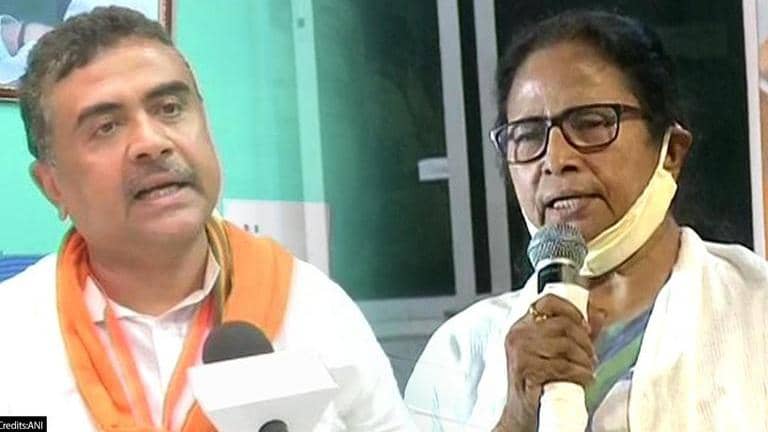 WB Elections: In Black & White, see Suvendu & Mamata's Nandigram poll ...