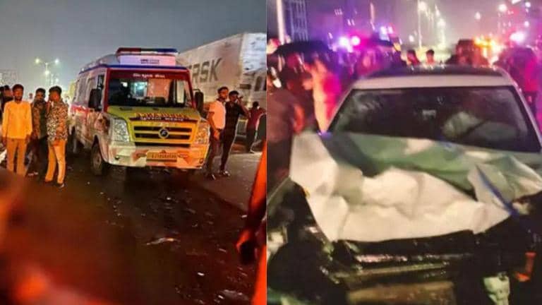 Speeding luxury vehicle kills 9 at ISKCON flyover in Ahmedabad, driver ...