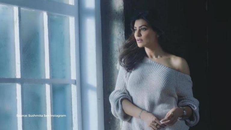 Sushmita Sen shares a picture of her 'Thinking Pout', fans marvel at ...