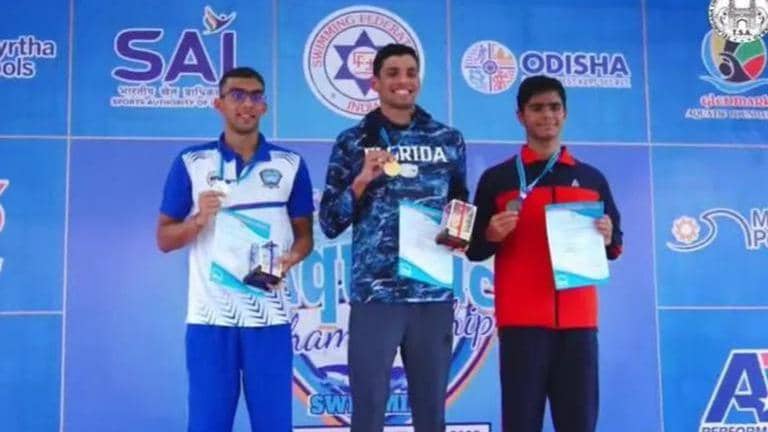 Aryan Nehra equals 'best Indian time' in 800m freestyle at swimming ...
