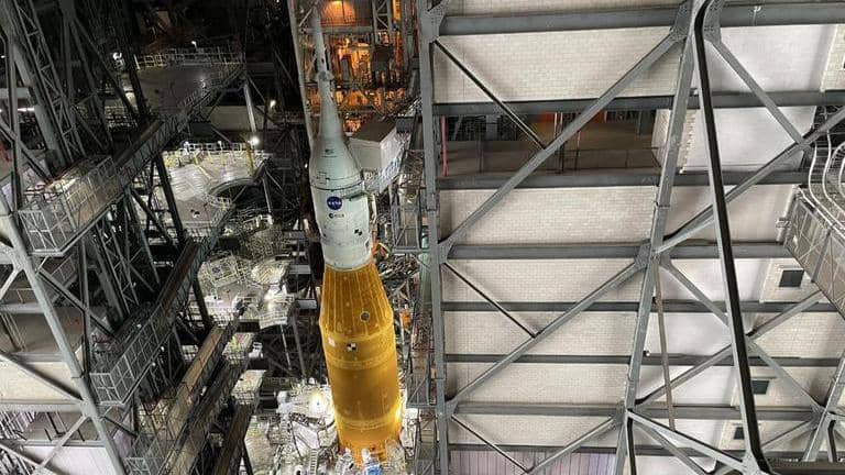 NASA moves roll out of SLS rocket 3 days ahead of schedule; Artemis I ...