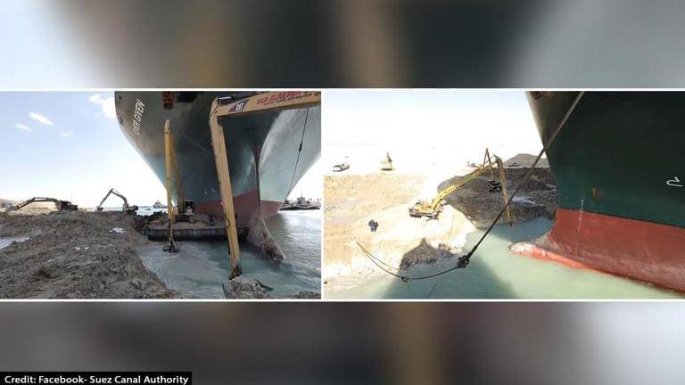 Operator of 'tiny bulldozer' narrates Ever Given's rescue: 'Felt no ...