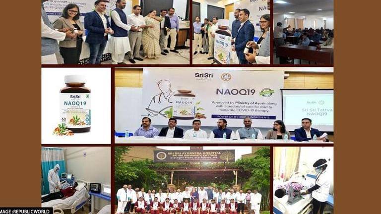 Sri Sri Tattva gets AYUSH Ministry approval for NAOQ19 Ayurvedic drug ...