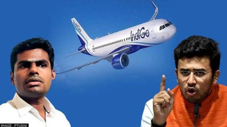 'Tejasvi accidentally opened IndiGo plane door,' Annamalai breaks silence on co-passenger ...