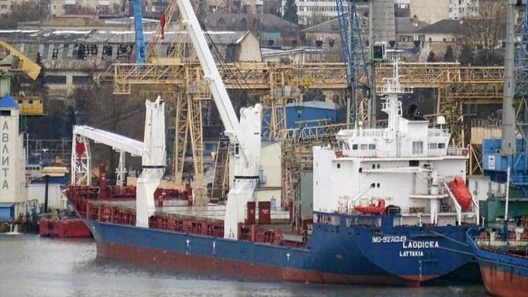 Syrian ship carrying plundered Ukrainian barley docs in Lebanon ...