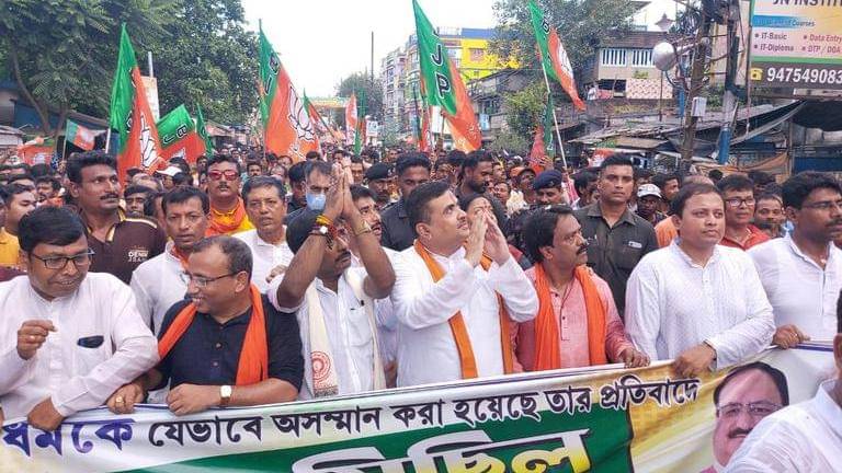 BJP says 7 trains bringing party workers from north & south Bengal for ...