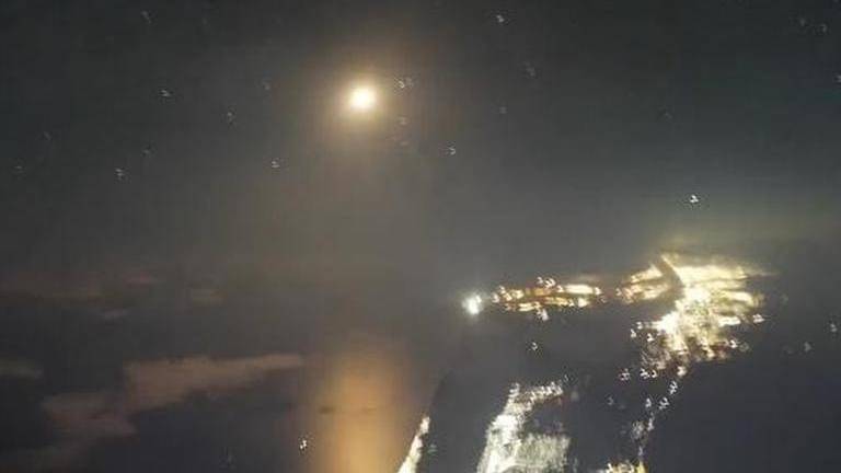 WATCH: SpaceX's Falcon 9 rocket seen arching to space from an airplane ...