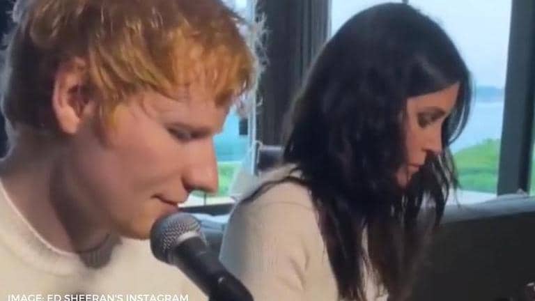 Ed Sheeran and Courtney Cox to collaborate on a music video? Sheeran ...