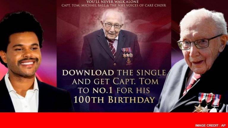 The Weeknd backs Tom Moore to raising charity for NHS amid COVID-19 ... The Weeknd backs Tom Moore to raising charity for NHS amid COVID-19 ...