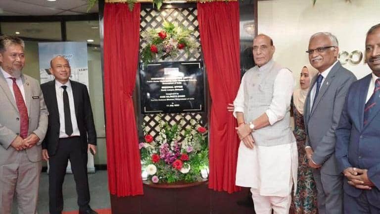 Rajnath Singh inaugurates HAL office in Malaysia, to facilitate close ...