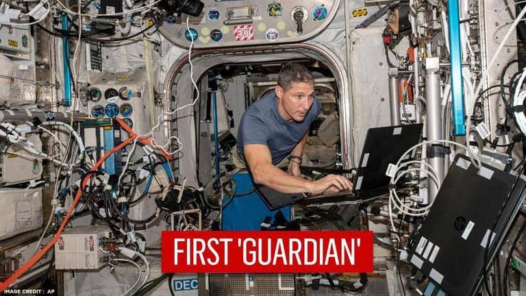 NASA astronaut on International Space Station joins US Space Force as ...