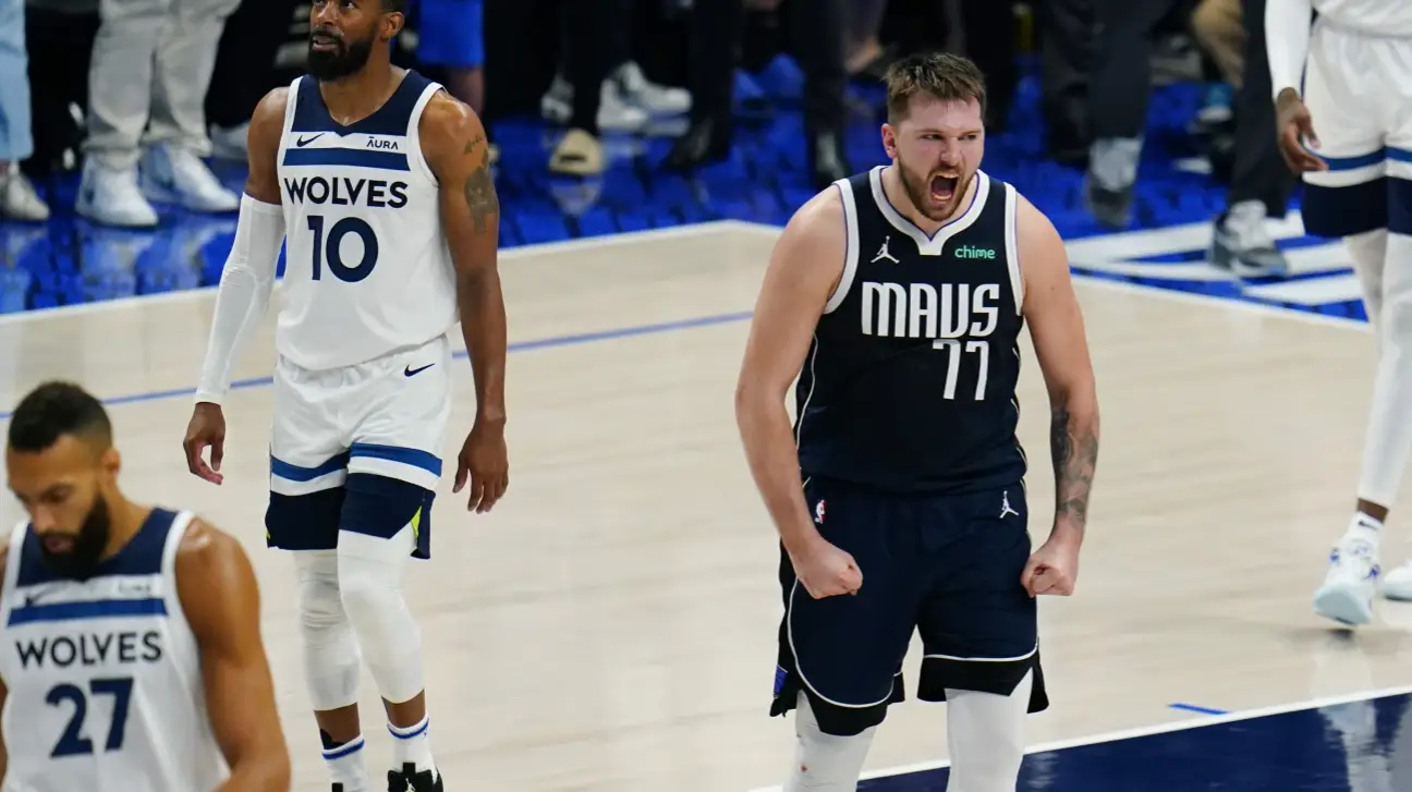 Luka Doncic and Kyrie Irving combine for 66 points as Dallas Mavericks take 3-0 lead in WCF ...