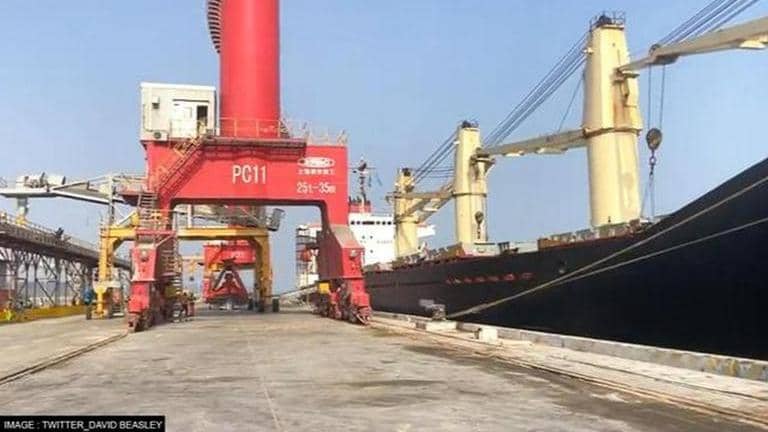 'Officially docked': WFP confirms 1st UN ship with Ukrainian grain has ...
