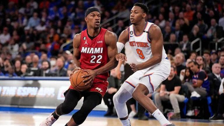NBA Scores: Miami Heat's Jimmy Butler sidelined for Game 2 against New ...