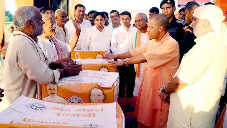 Uttar Pradesh: CM Yogi Adityanath surveys flood affected areas, assures help to victims ...