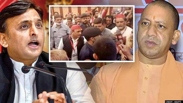 Akhilesh Yadav takes a dig at UP govt for 'publicising' FIR against SP ... Akhilesh Yadav takes a dig at UP govt for 'publicising' FIR against SP ...