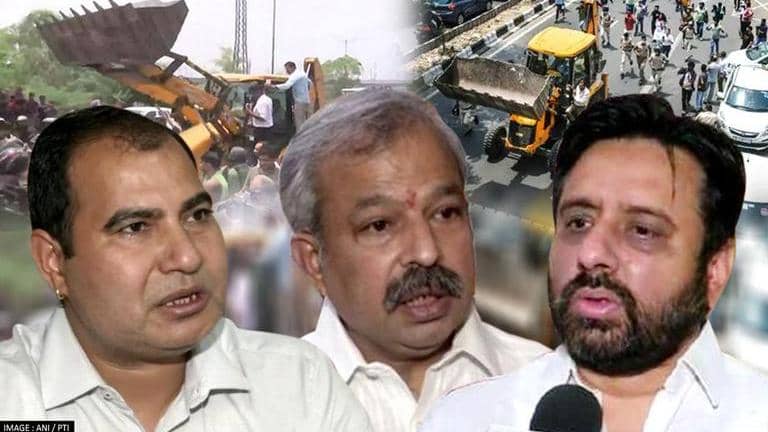 AAP MLA files complaint against Delhi BJP chief, SDMC mayor over demolition drive | Republic World