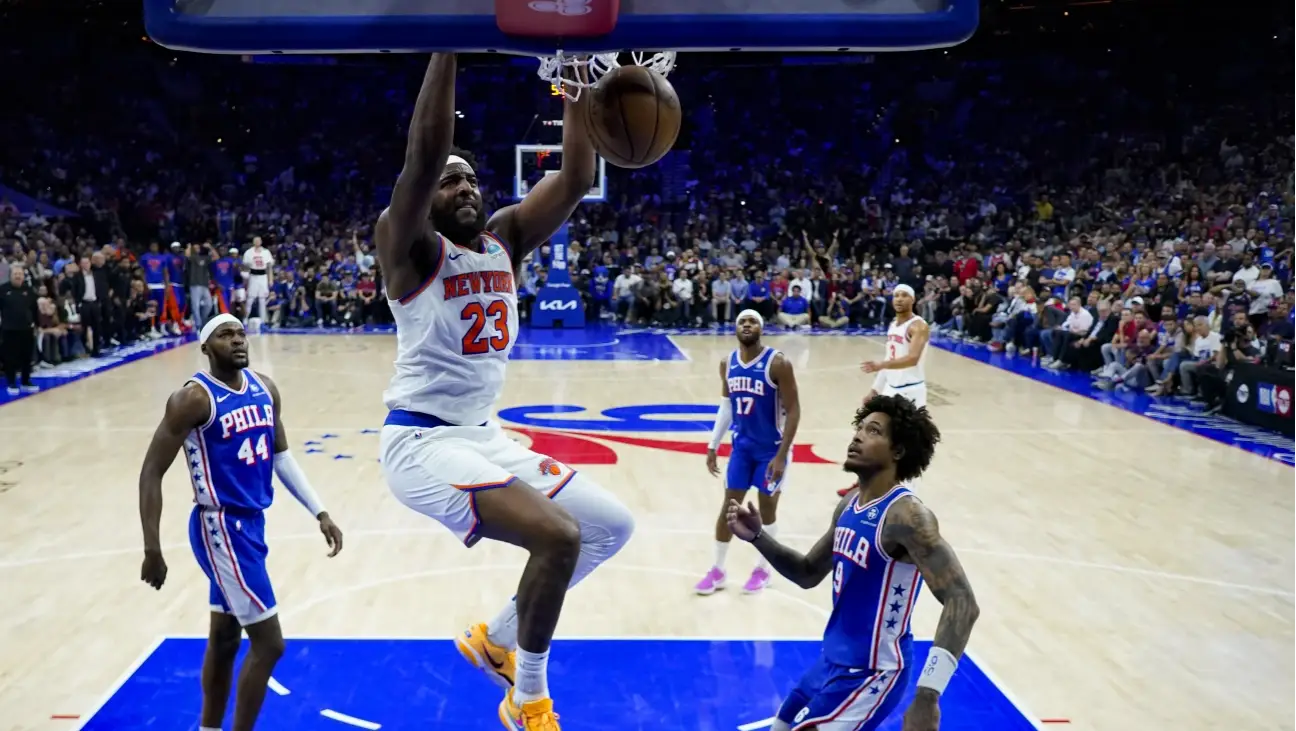 Mitchell Robinson has ankle injury, leaving Knicks without another key ...