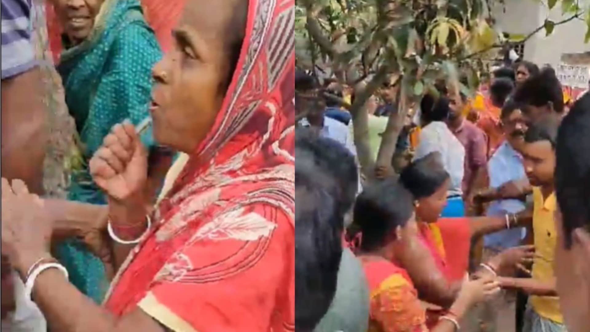 Clash Erupts Between TMC Workers And Villagers of Dakshin Bhebia in ...