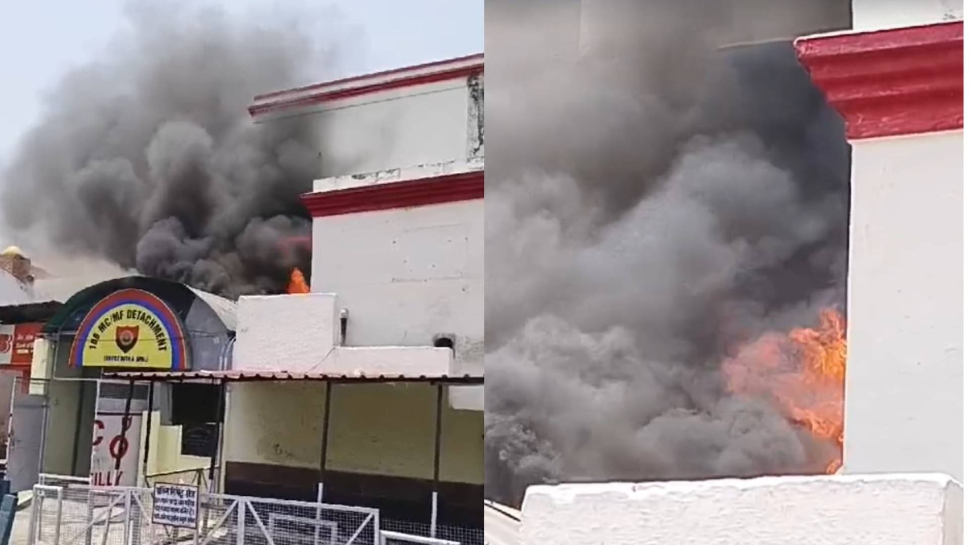 BREAKING: Massive Fire Engulfs UP's Bareilly Junction After Outer Unit ...