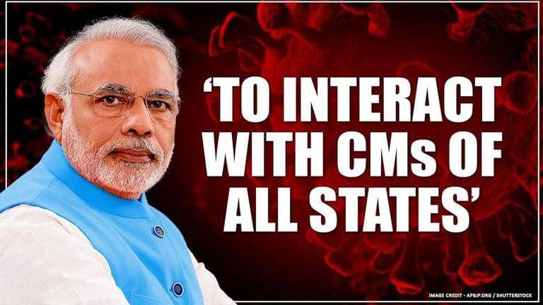 PM Narendra Modi to interact with CMs of all states via video ...