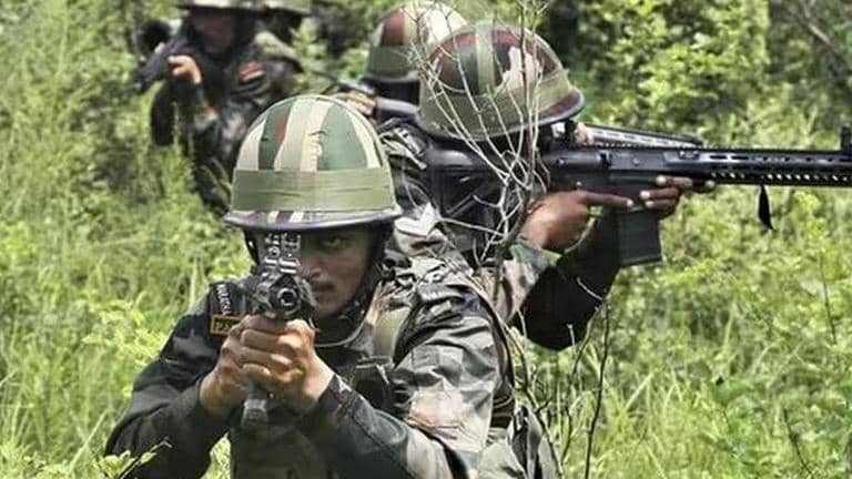 Encounter between security forces, terrorists continues in J&K's ...