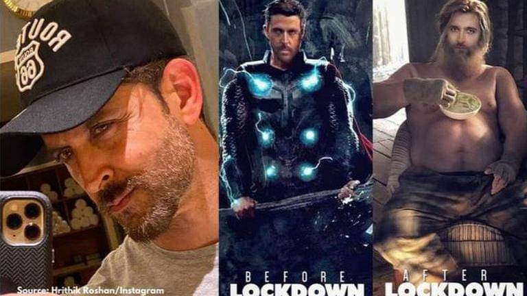Hrithik Roshan reimagined as Thor during lockdown is the laughter ...