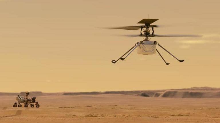 NASA's Mars chopper holds 'a little piece' of Wright brothers' fi ...