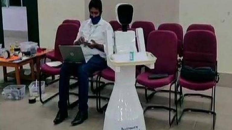 ITI Cuttack develops service robot for frontline COVID workers that ...