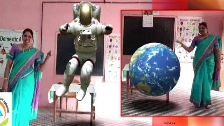 Kerala: Schooling turns high-tech as teacher uses Augmented Reality in online classes- Republic ...