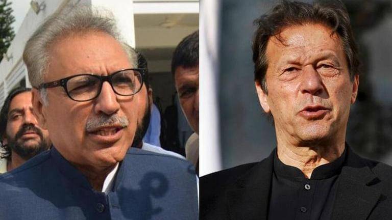 Pak Prez Arif Alvi visits injured Imran Khan; offers to 'mediate ...