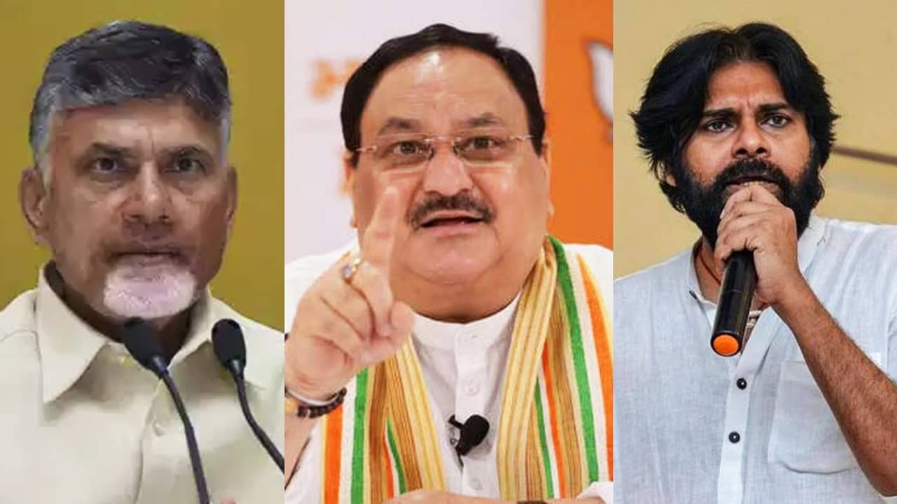 BJP-TDP-Jana Sena Finalise Seat-Sharing Deal For Lok Sabha & Andhra State Polls: Reports ...