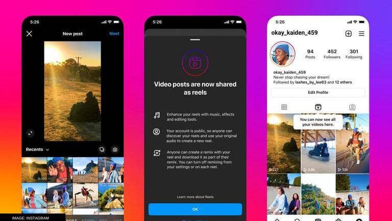 Instagram releases new Remix features; videos shorter than 15 mins to ...