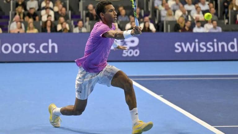 Tennis News: Felix Auger-Aliassime beats Holger Rune at Swiss Indoors final for 3rd title in ...
