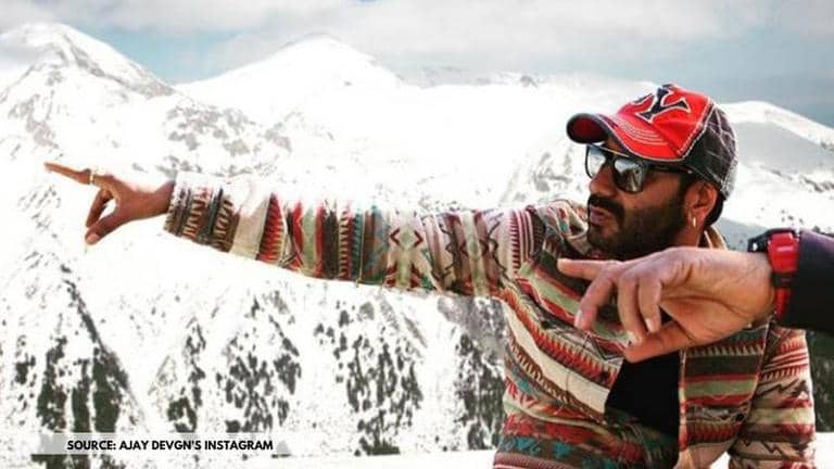 Ajay Devgn's memorable throwback pictures from the sets of 'Shivaay ...