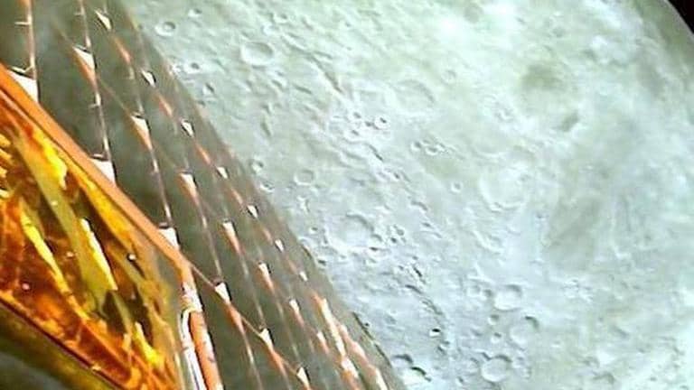 WATCH: ISRO releases Chandrayaan-3's view of the Moon as it enters ...