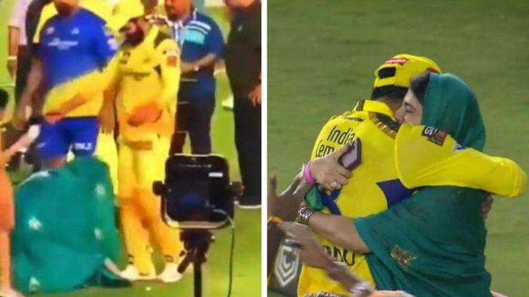 Video of Ravindra Jadeja's wife Rivaba touching his feet after IPL 2023 final goes viral ...
