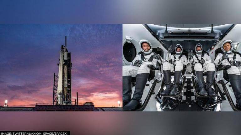 Countdown begins for Axiom-NASA's first all-private astronaut space mission Ax-1 to ISS ...