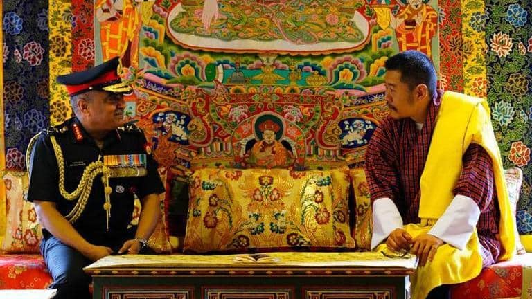 Army chief meets Bhutan King in Thimphu; focus on further boosting ...