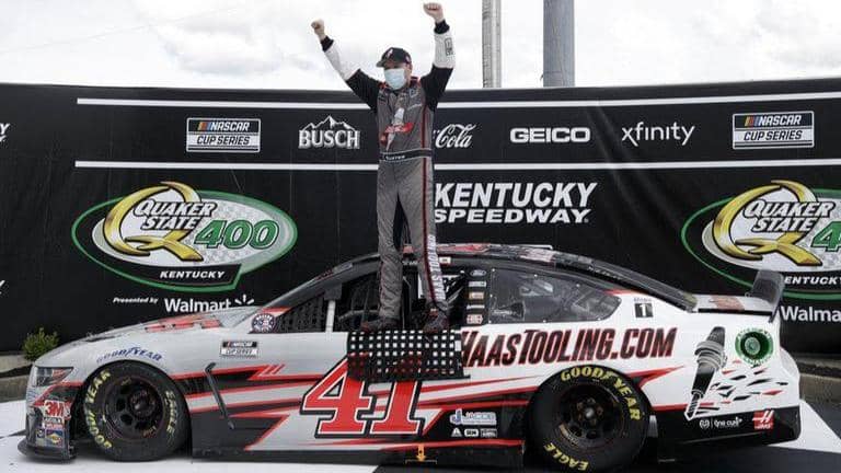 NASCAR Cup rookie Cole Custer wins in upset at Kentucky | Republic World