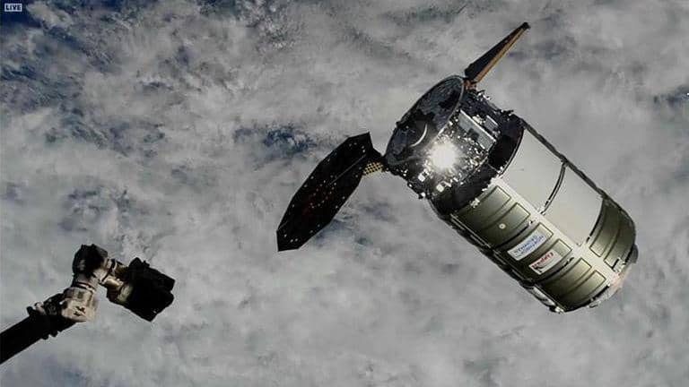 WATCH: Northrop Grumman's Cygnus spacecraft approaches ISS with ...