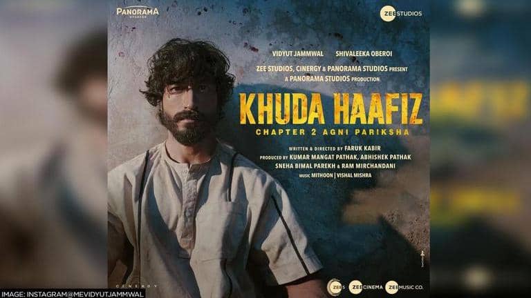 'Khuda Haafiz 2': Vidyut turns fierce in motion poster, makers announce ...