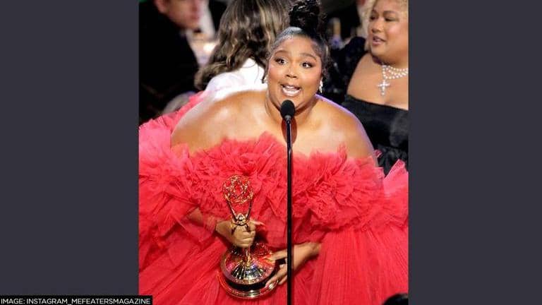 Lizzo gets emotional after winning Emmy Award for 'Big Grrrls'; 'All I ...
